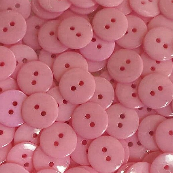 Pink Buttons - Etsy