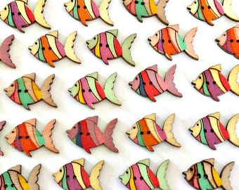 Fish Sewing Buttons - Etsy