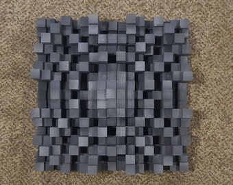 DIY 17x17 Acoustic N17 QRD Skyline Sound Diffuser Diffusor Treatment ...