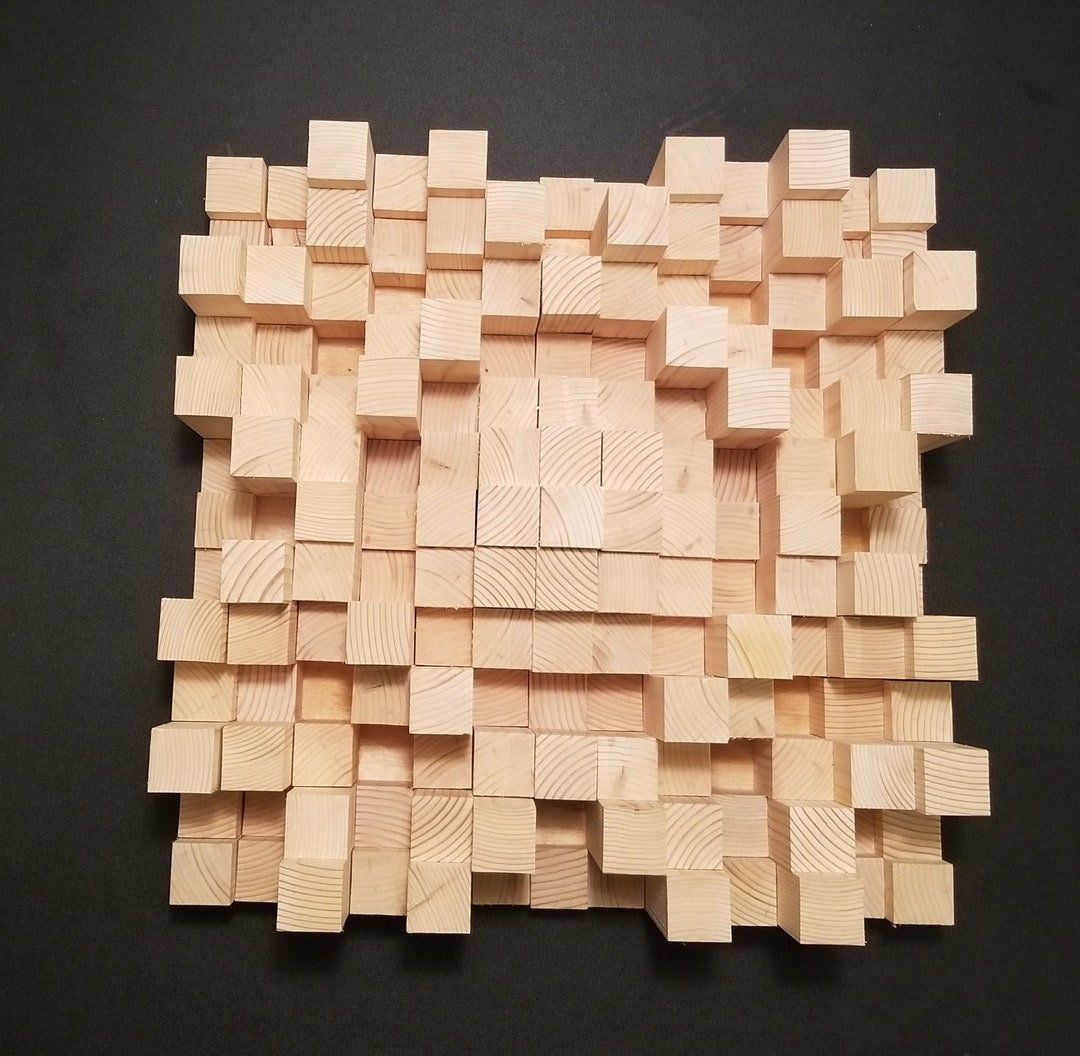 DIY Acoustic 18 X 18 Wood QRD Quadratic Skyline Sound Diffuser ...