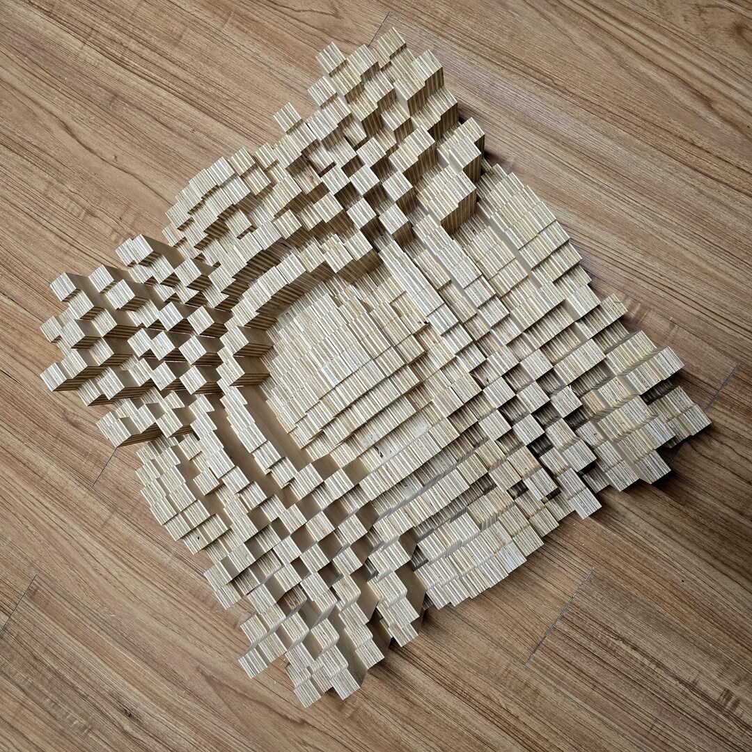 DIY 23x 23 Acoustic N23 QRD Skyline Sound Diffuser Treatment Panel ...