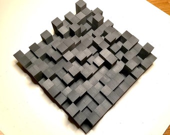 DIY 17x17 Acoustic N17 QRD Skyline Sound Diffuser Diffusor Treatment ...