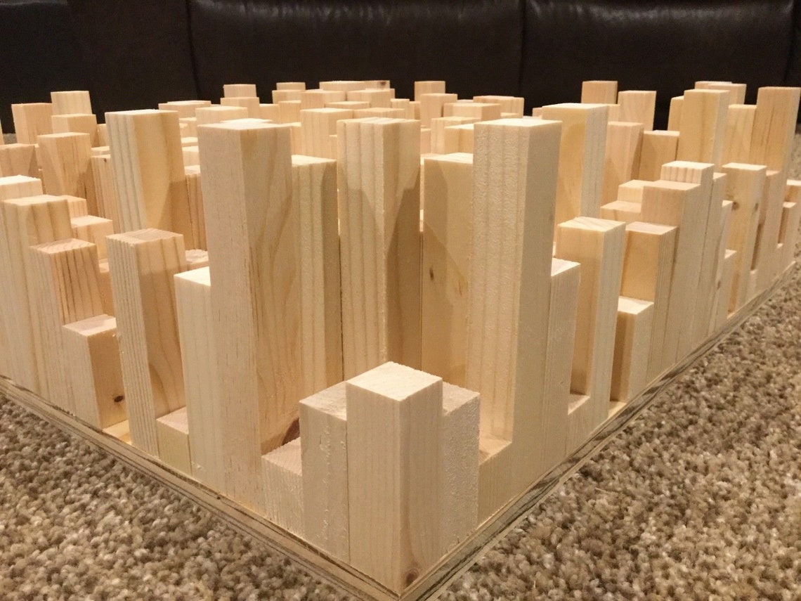 HUGE 34.5 DIY Acoustic N23 Skyline Sound Diffuser With - Etsy