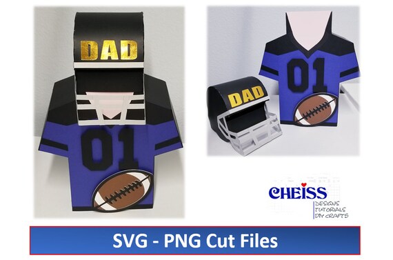 Patterns 3D DAD Gift Box SVG Father's Day Gift Box Sculpting & Forming ...