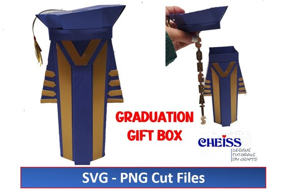 3D Graduation Gift Box Graduation Gift Ideas SVG - Etsy