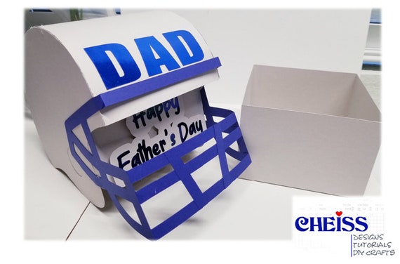 Patterns 3D DAD Gift Box SVG Father's Day Gift Box Sculpting & Forming ...