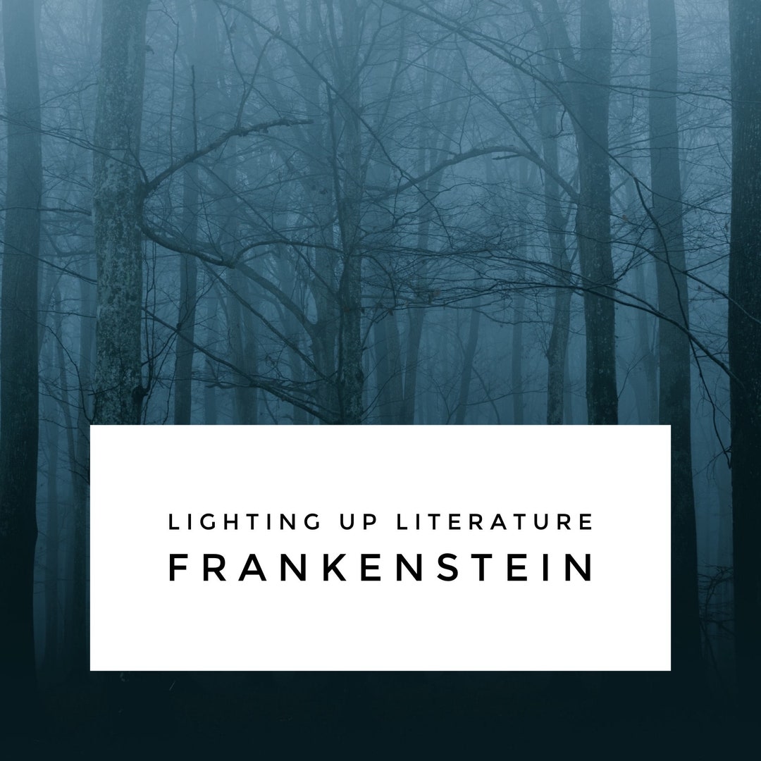 Lighting up Literature... Frankenstein KS3 - Etsy UK