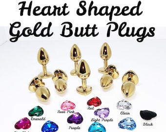 Heart butt plug | Etsy