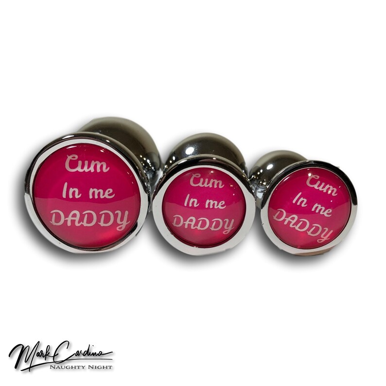Unique Butt Plug Anal Plug Cum In Me Daddy Adult Sex Toys T Etsy