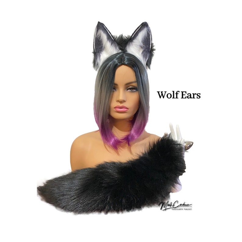Foxtail Butt Plug Fox Tail Plug Set Cosplay Roleplay Ears Sex Etsy
