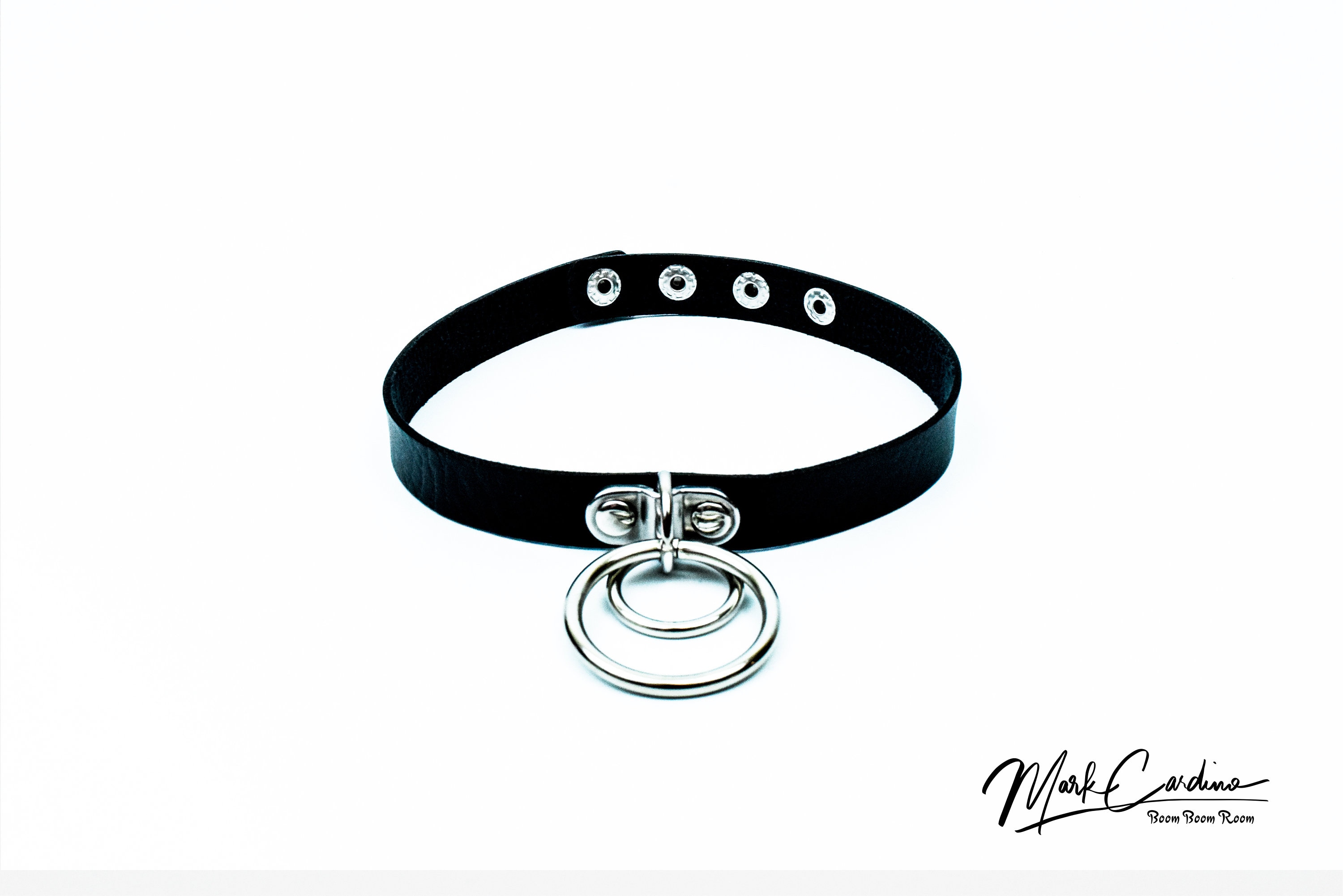 BDSM Choker Discreet Submissive Collar BDSM Day Collar Black | Etsy