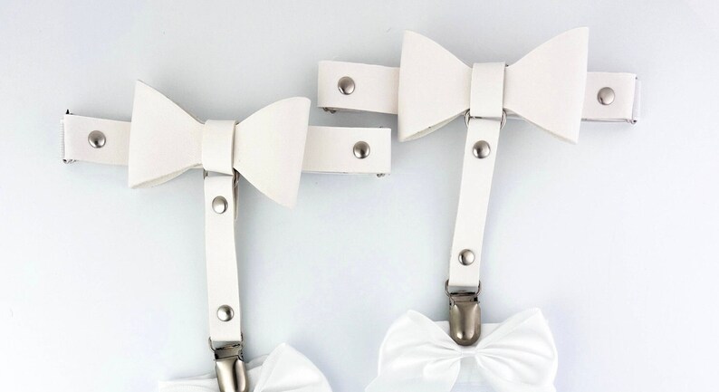 Bow Leg Garter Thigh Garter Stocking Garter Bridal Garter Lingerie ...