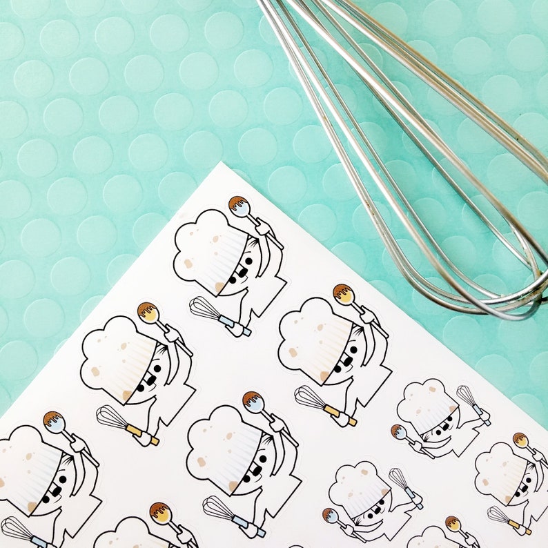 Baking Planner Stickers/bake Stickers/cooking - Etsy