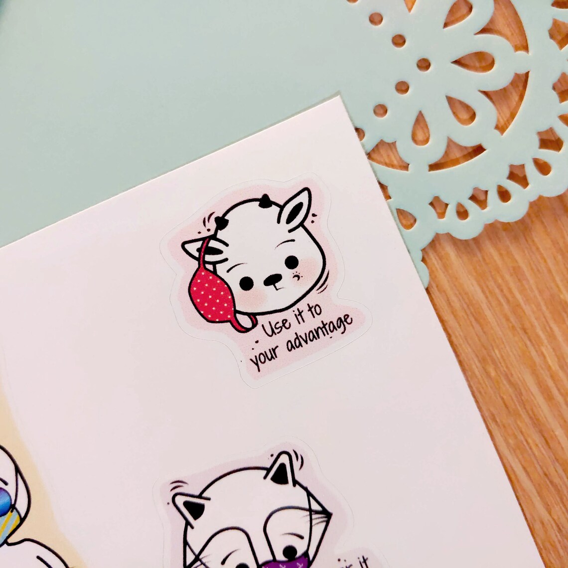 Wear a Mask Sticker Sheet - Etsy