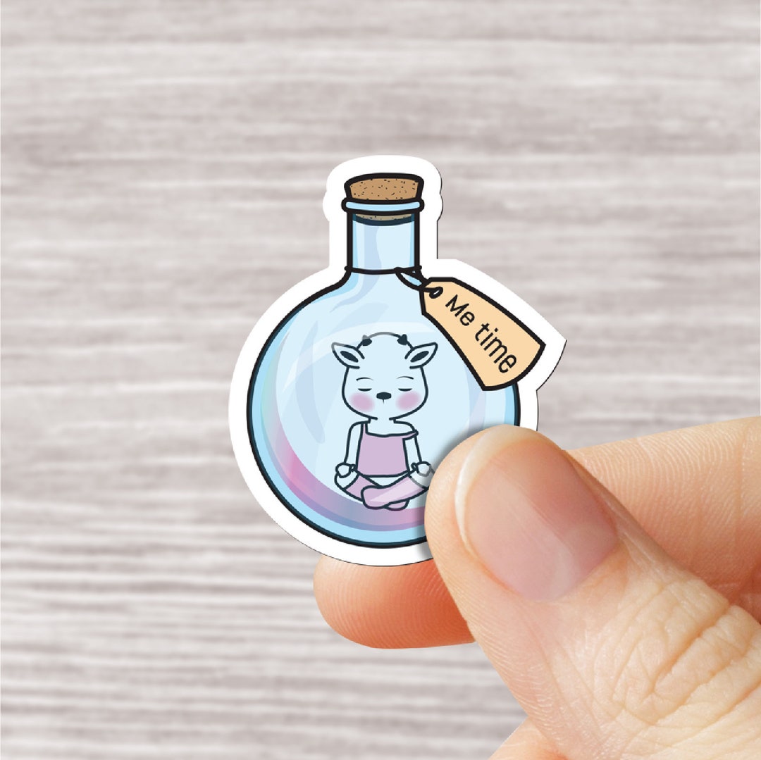 Me Time Sheet, Relaxation Stickers, Quit Time, Don't Disturbed Sticker ...