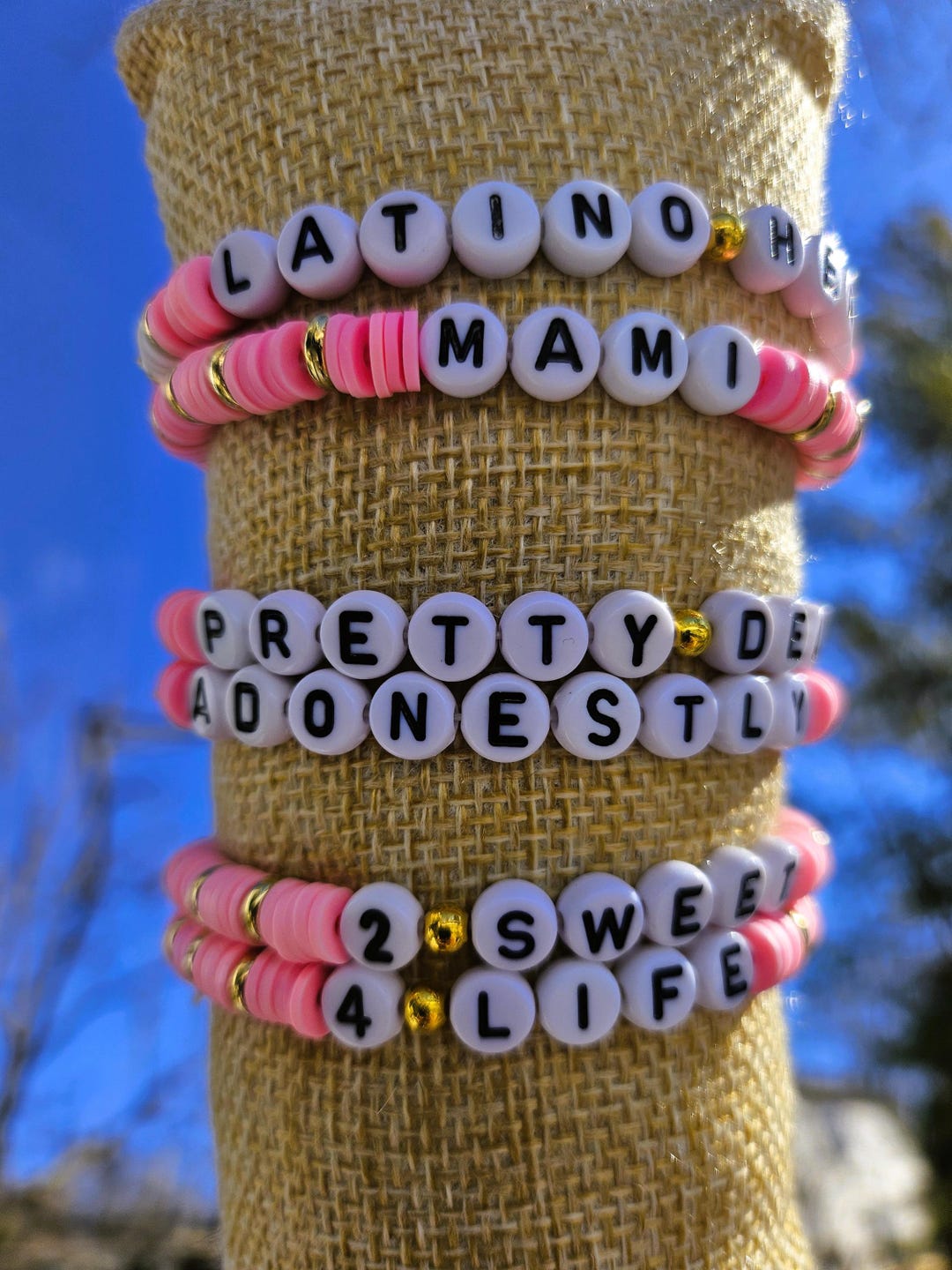 Wrestling Valentine Bracelets Single or Stack Kandi Friendship Bracelet ...