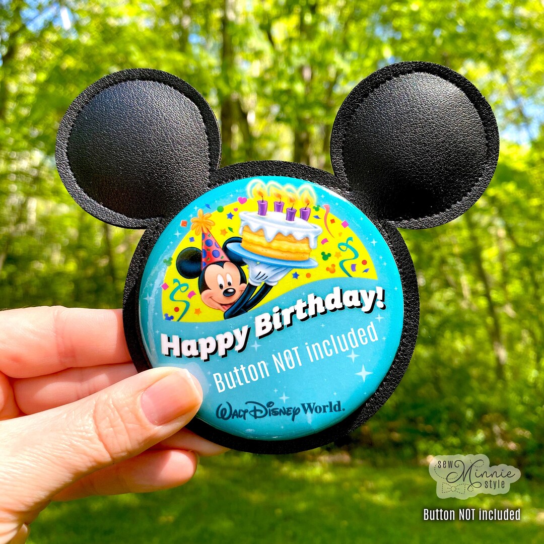 Button Accessory - Black Faux Leather - Etsy