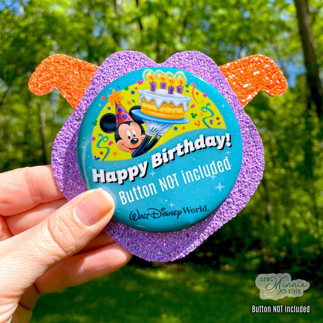 Button Accessory - Figment Glitter - Etsy