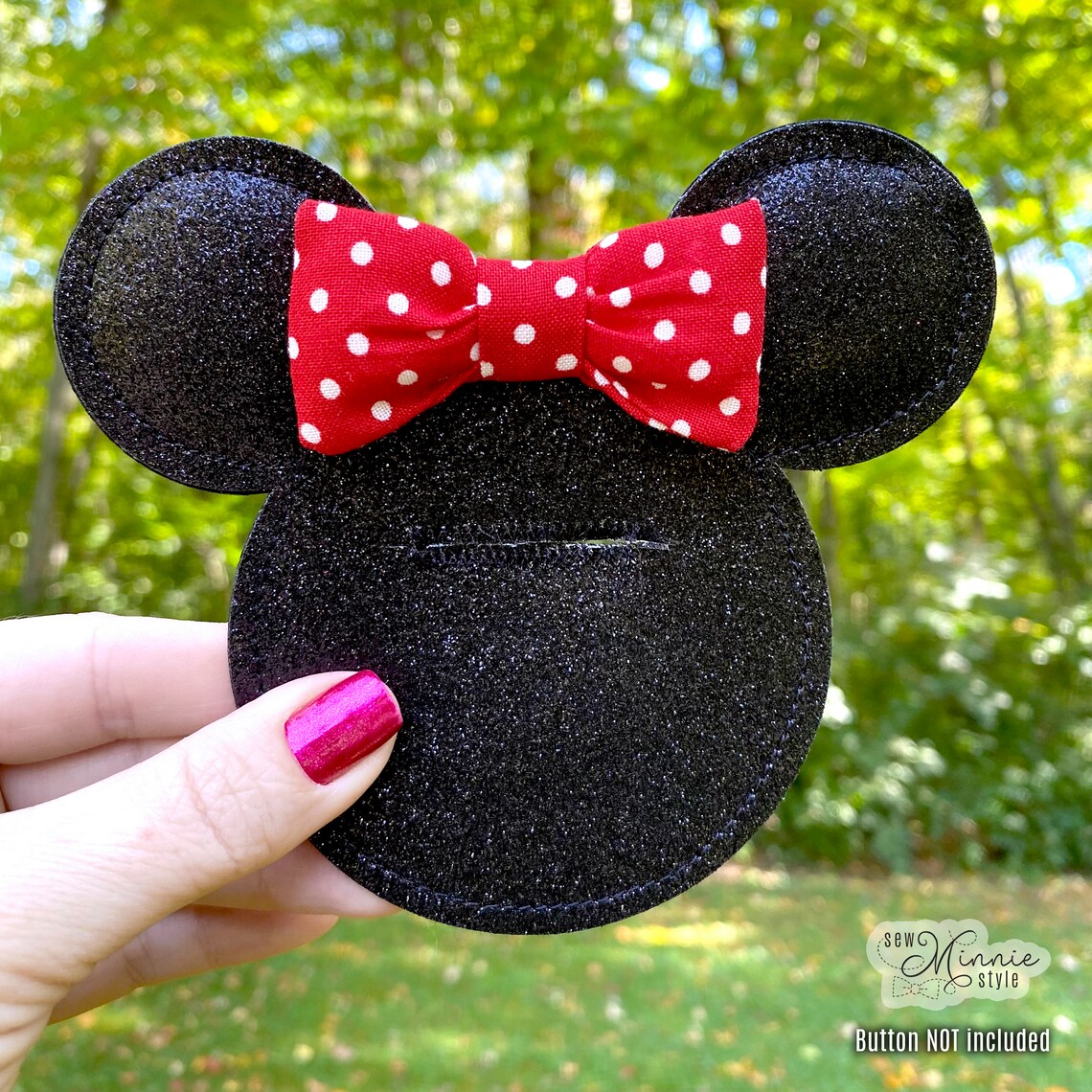 Button Accessory Glitter Classic - Etsy