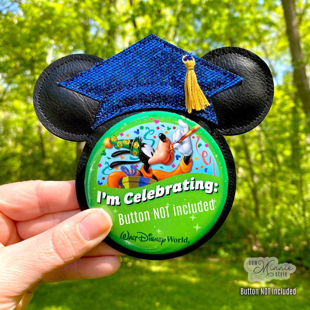 Button Accessory - Graduation - Blue Hat - Etsy