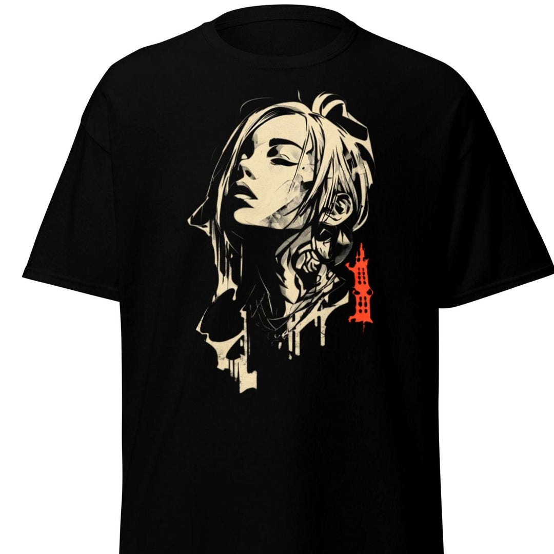 Vanta Bloom - Unisex Classic Tee, Graphic Tee, Female Art,girl ...