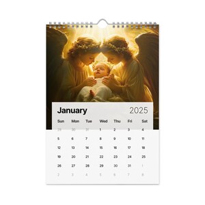 Angels of Our Relm 2025 - Wall Calendar (2025) - Etsy