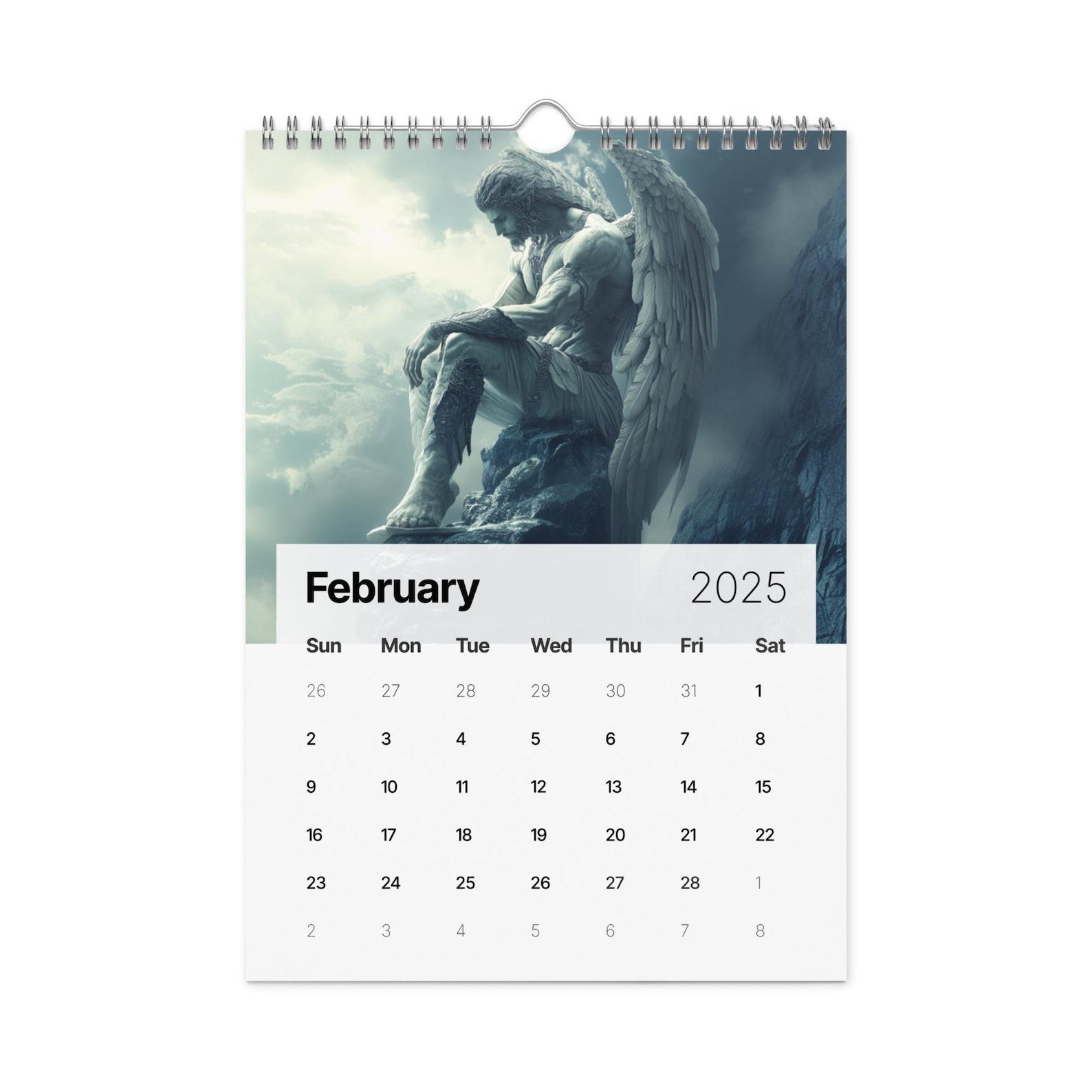 Angels of Our Relm 2025 - Wall Calendar (2025) - Etsy