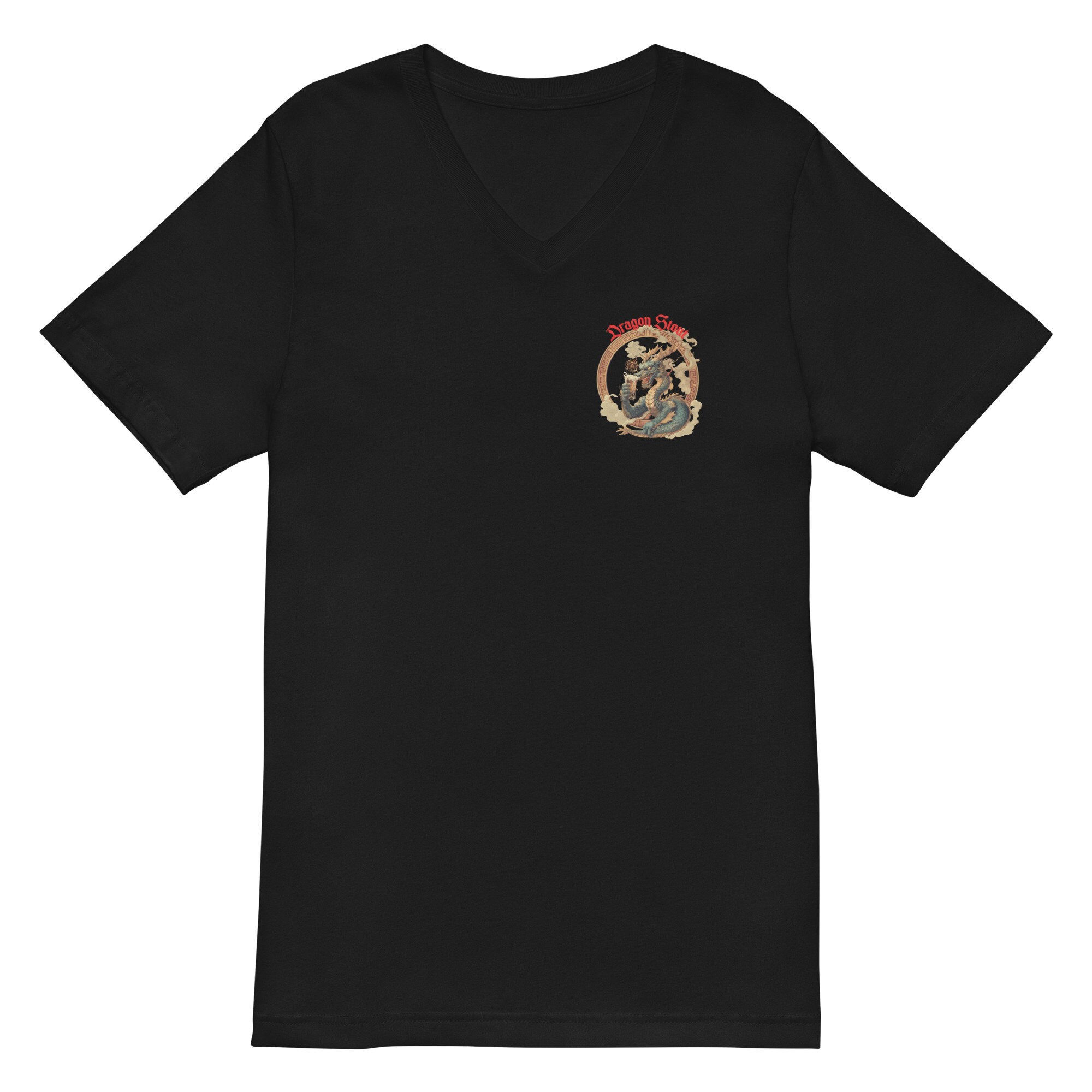 Dragon Stout: Fire and Foam Unisex V-neck T-shirt - Etsy