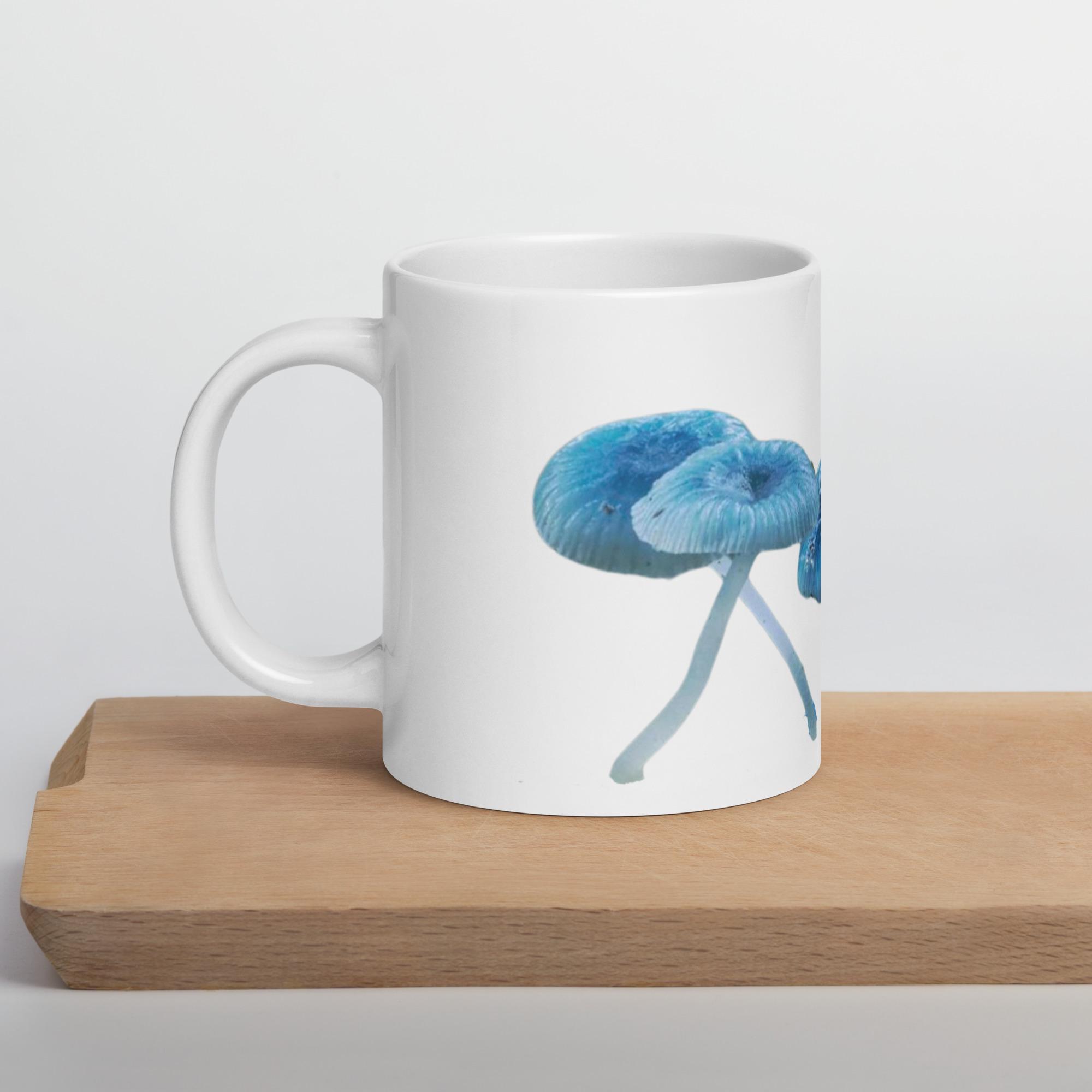 Mycena Interrupta"pixie’s Parasol." - Glossy Coffee Mug - Etsy