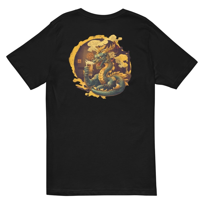 Dragon Stout: Fire and Foam Unisex V-neck T-shirt - Etsy