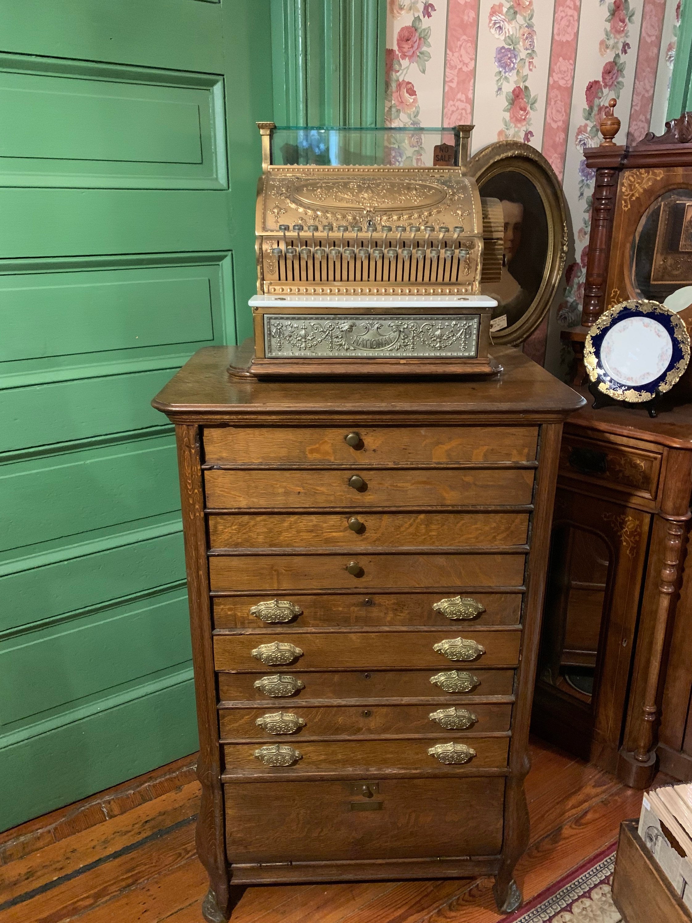 Antique Brass National Cash Register Designed by Tiffany & Co - Etsy