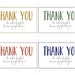 Instant Digital Download Thank You Card Design - Etsy