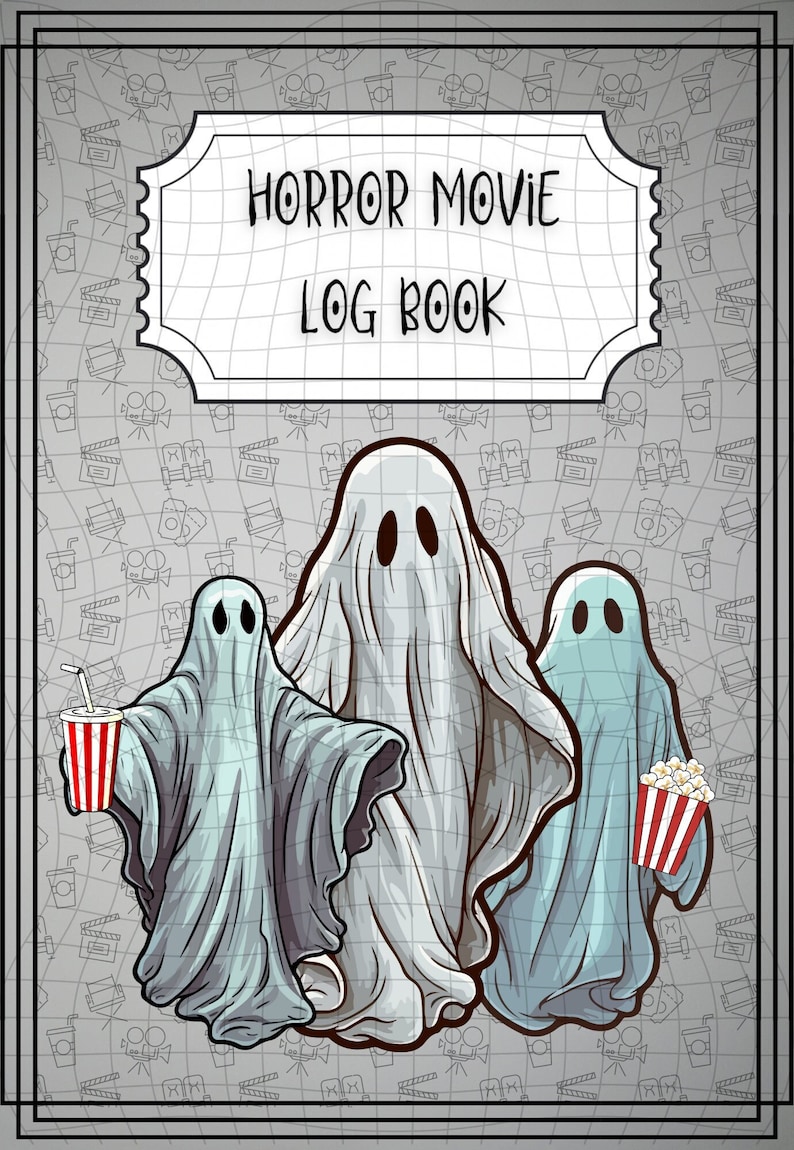Horror Movie Log Book - Etsy
