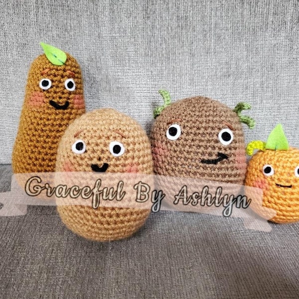 Plush Potato Pattern - Etsy