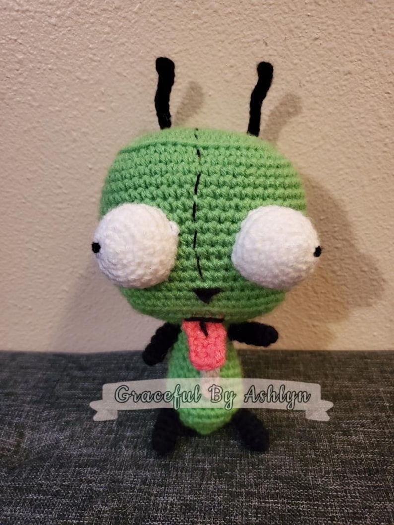 Made to Order Invader Zim Gir Plush Custom Crochet - Etsy
