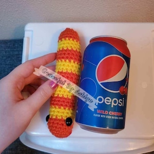 Made to Order Crochet Sesame Street Slimy Plush Slimey Worm Oscar ...