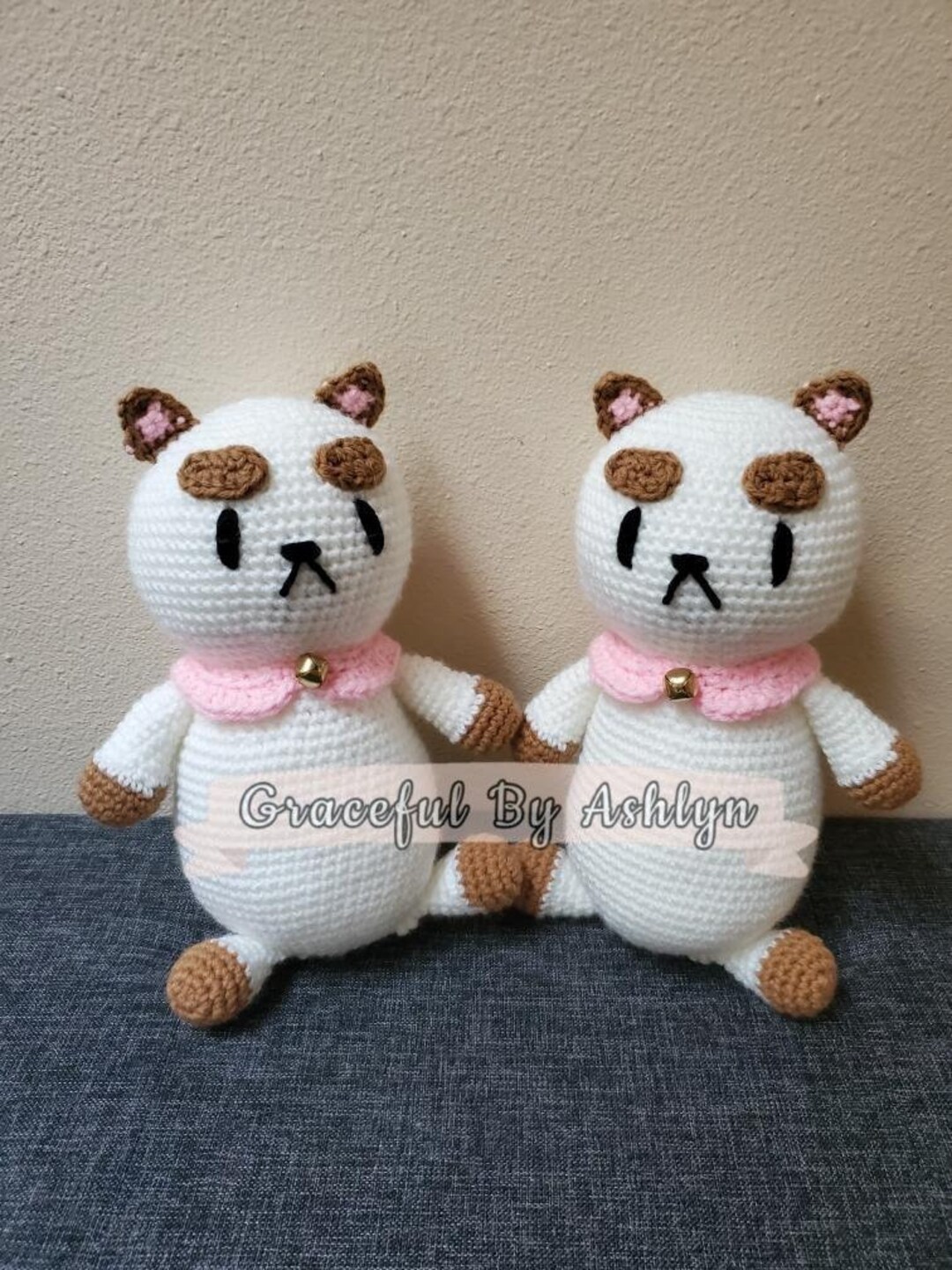 Limited Editon** MADE TO ORDER Crochet Bee and Puppycat Plush Cosplay ...