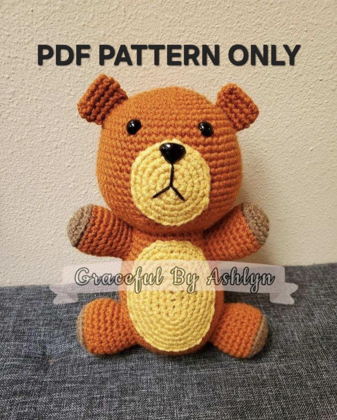 Patrón de crochet de Rupert el oso de peluche Padre de Familia SOLO PDF ...