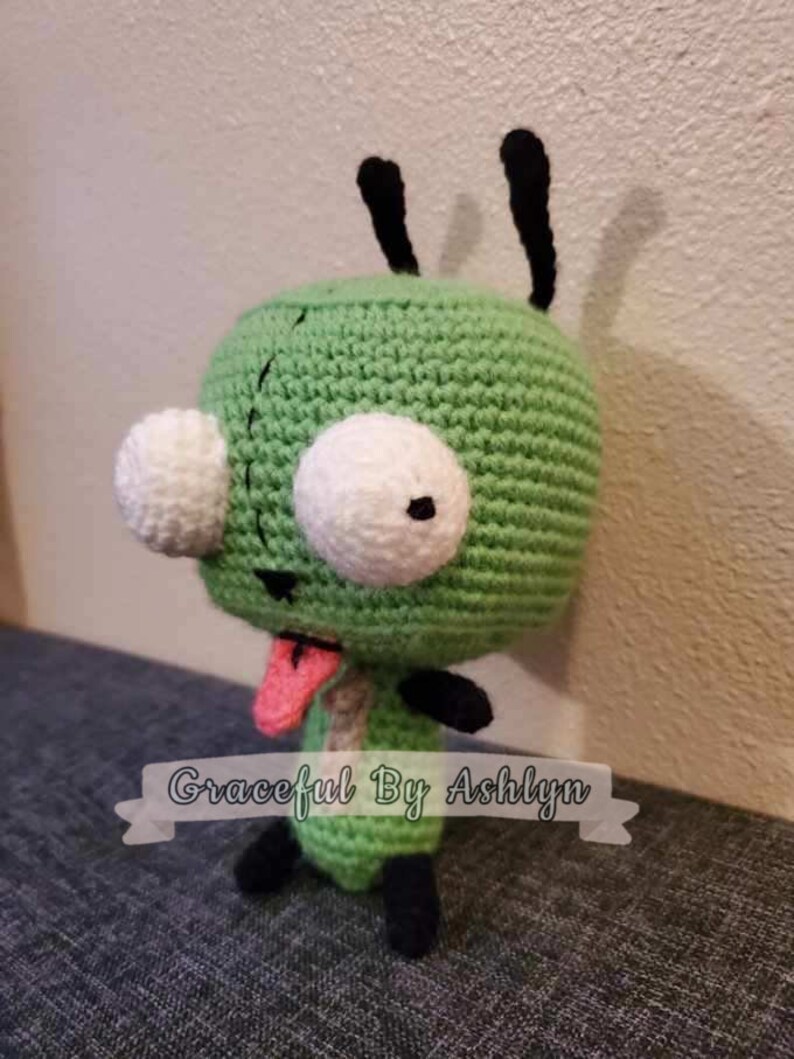 Made to Order Invader Zim Gir Plush Custom Crochet - Etsy
