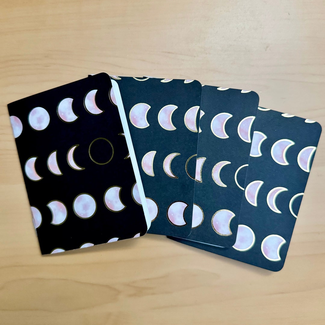 Moon Phases Small Journal Inserts - Etsy