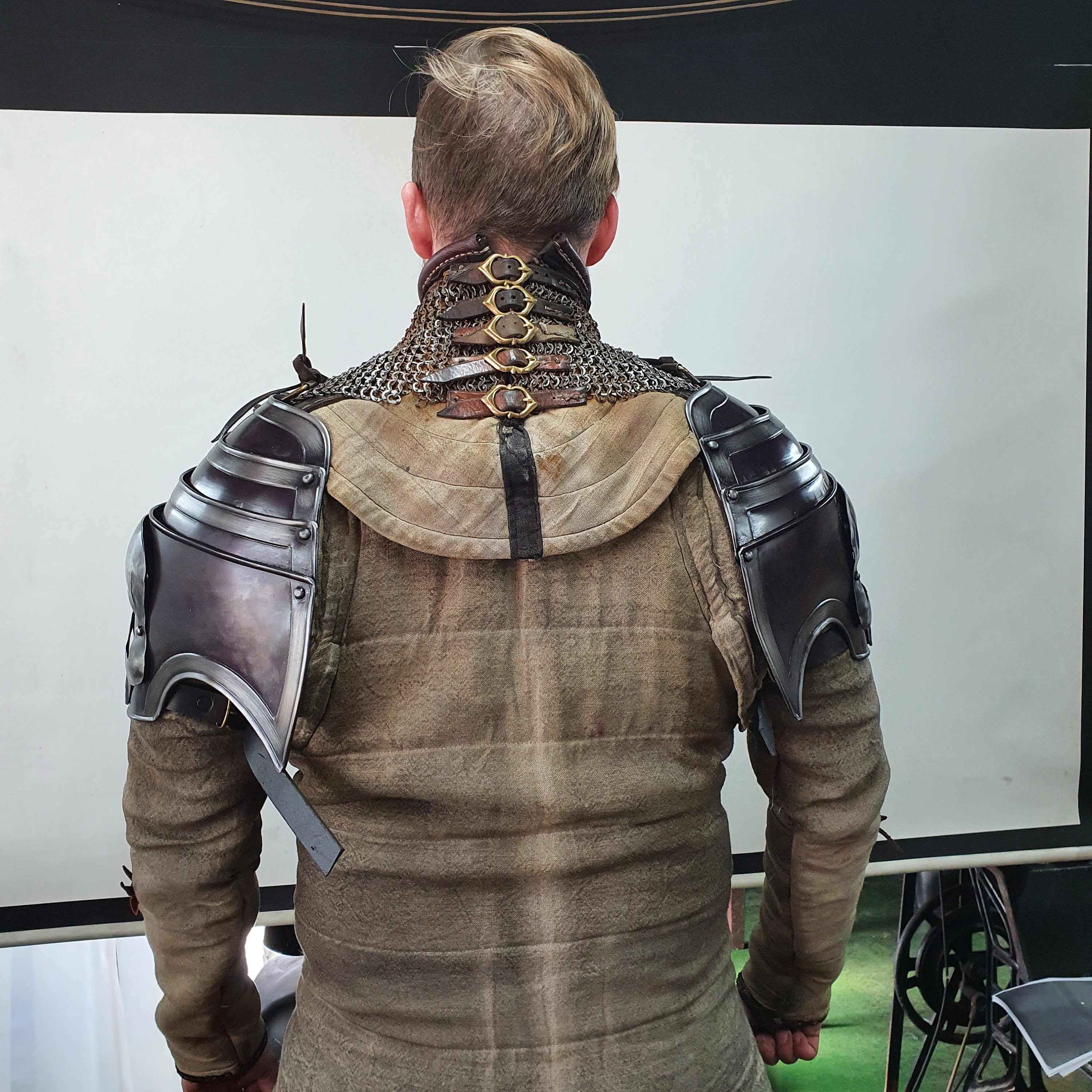 Prototype Plates Shoulders Dark Knights Made of Steel Burnished Armor ...