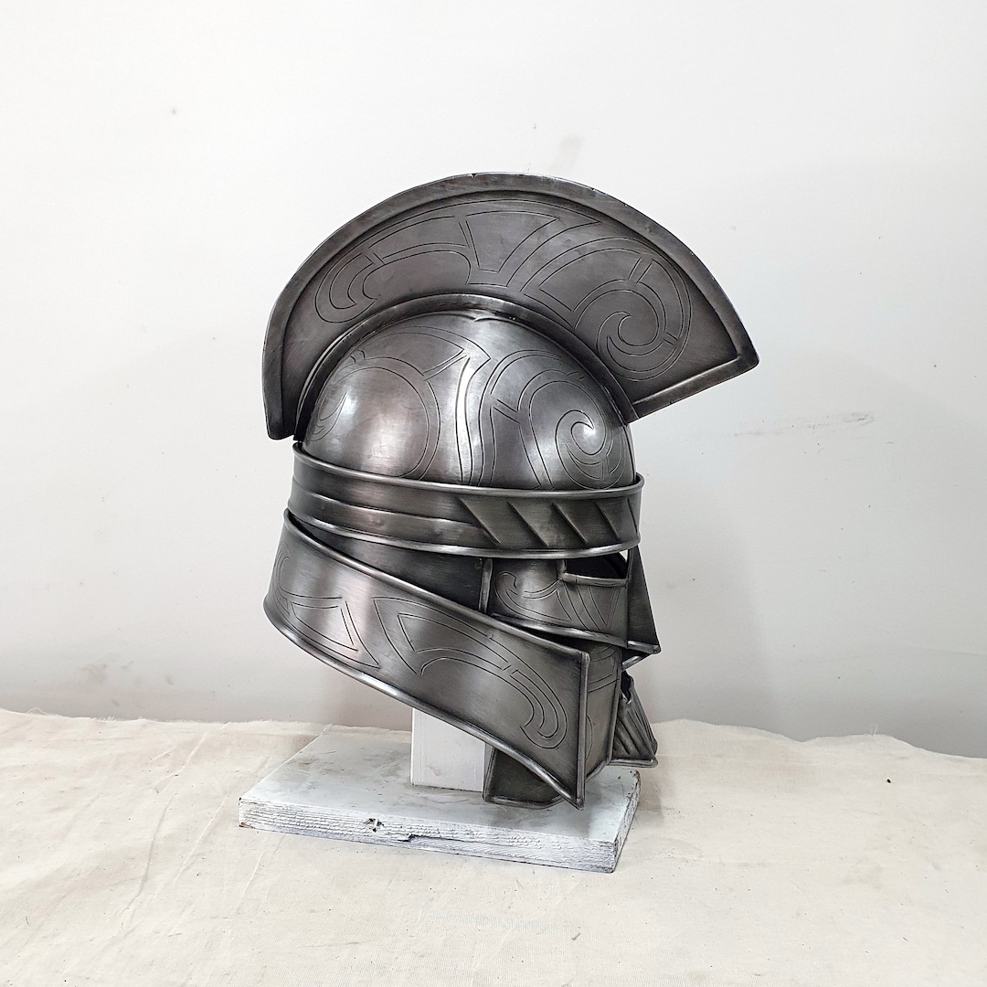 Iroquois Rune Helmet Fantasy for Full Plate Larp, Medieval, Cosplay - Etsy