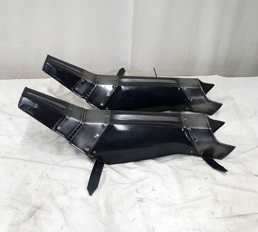 High Leg Splints Armor Metal Larp Cosplay Knight Theater - Etsy