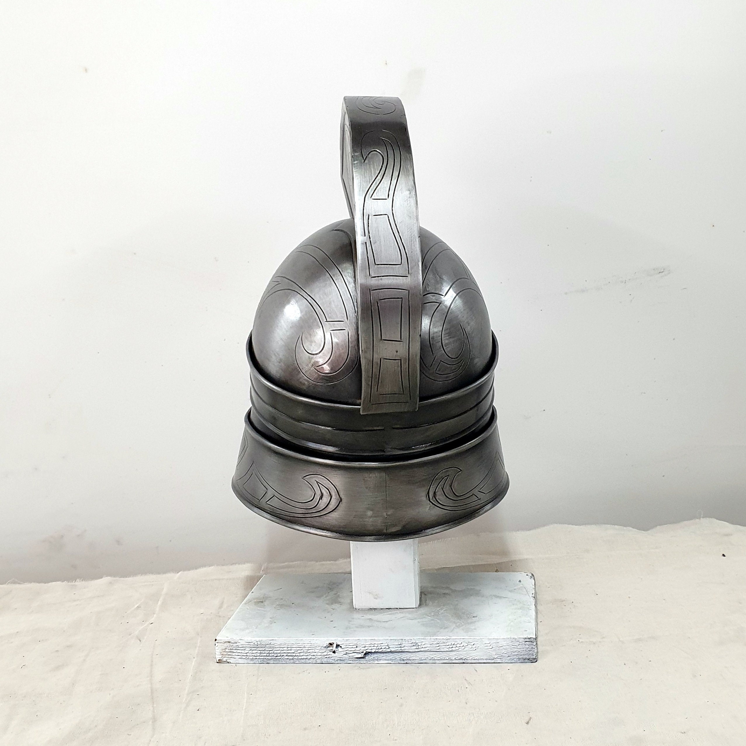 Iroquois Rune Helmet Fantasy for Full Plate Larp, Medieval, Cosplay - Etsy