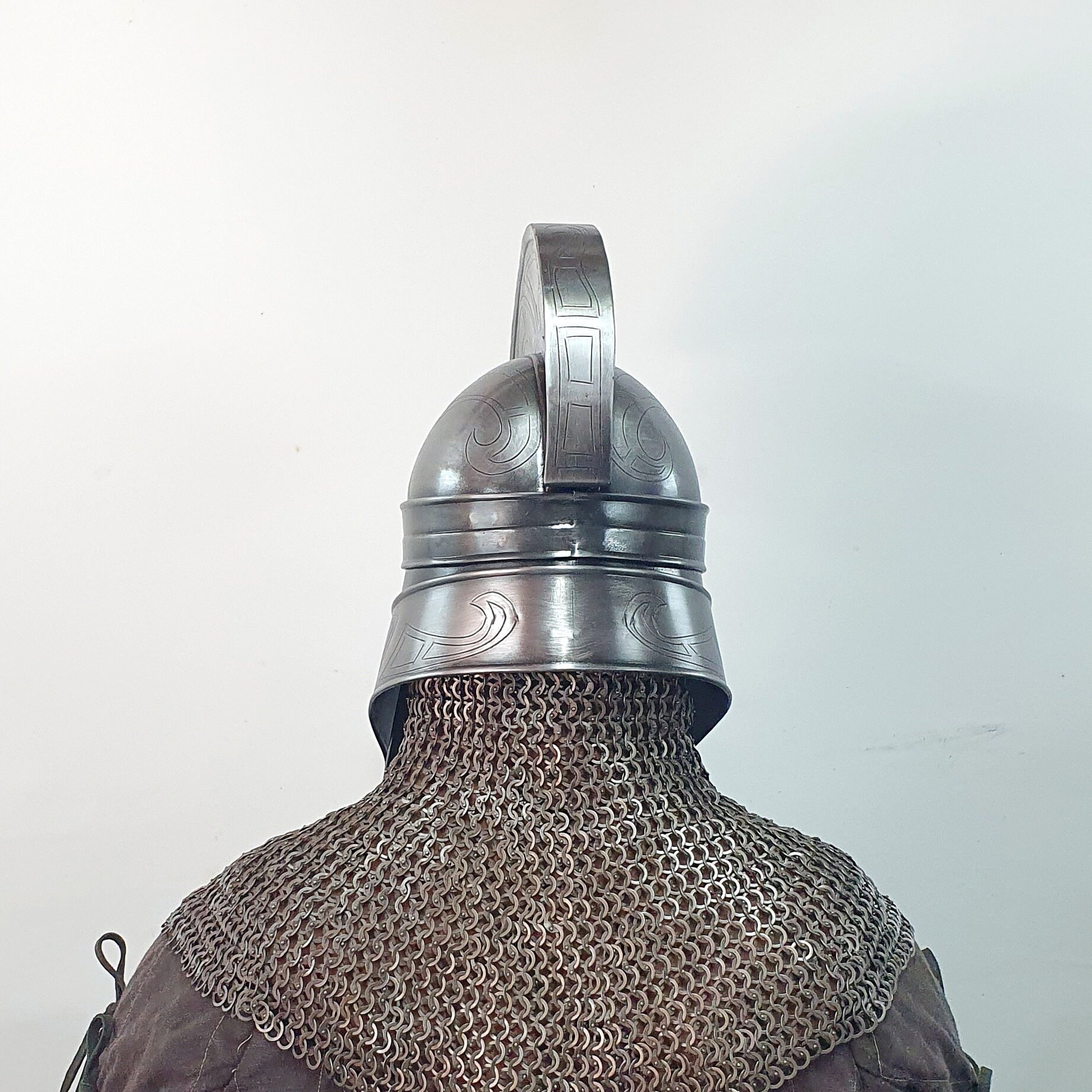 Iroquois Rune Helmet Fantasy for Full Plate Larp, Medieval, Cosplay - Etsy