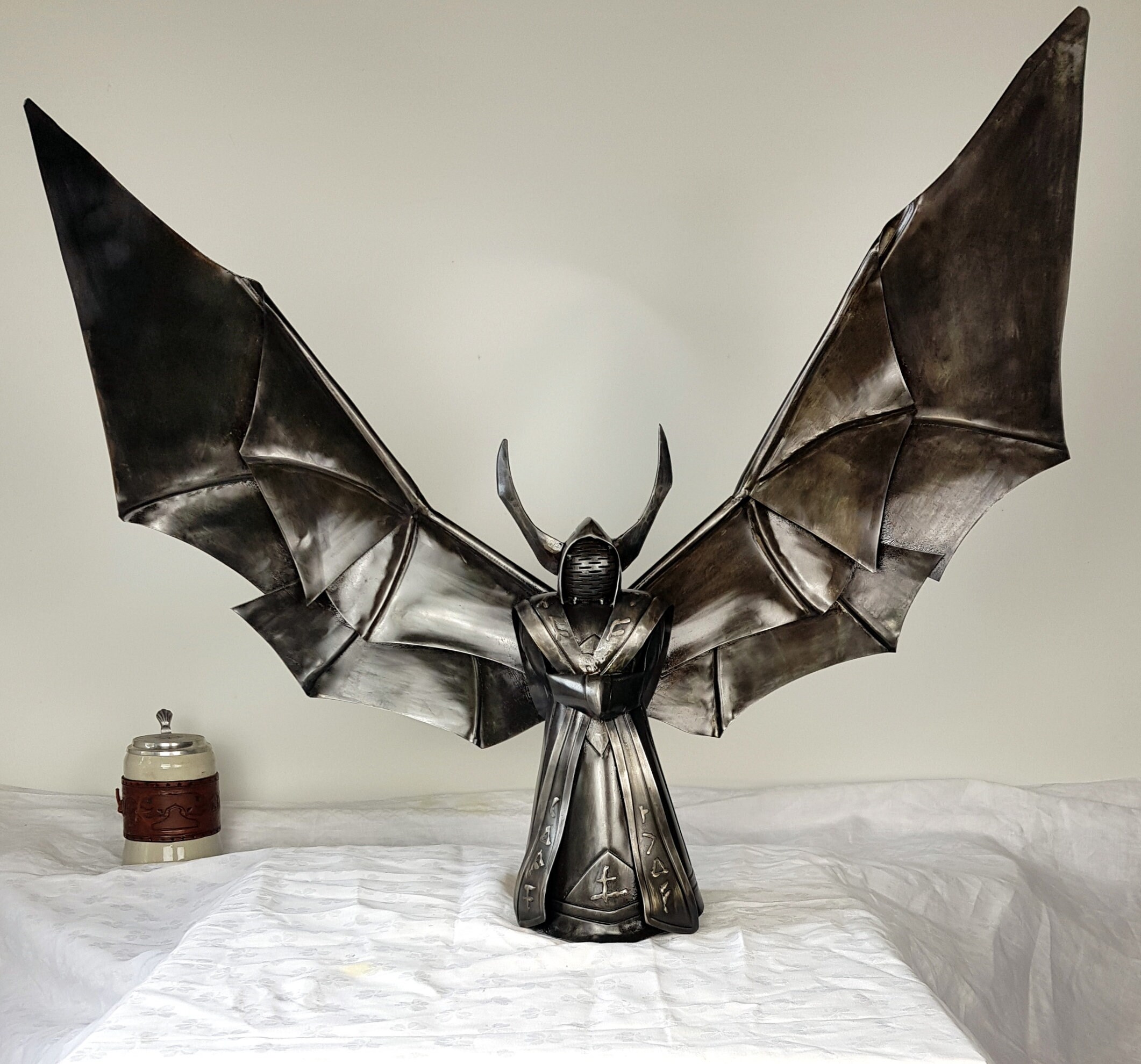 Statue Demon Can Be Used as a Smoker Metal Horror Devil Art Fantasy ...