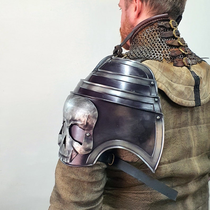 Prototype Plates Shoulders Dark Knights Made of Steel Burnished Armor ...