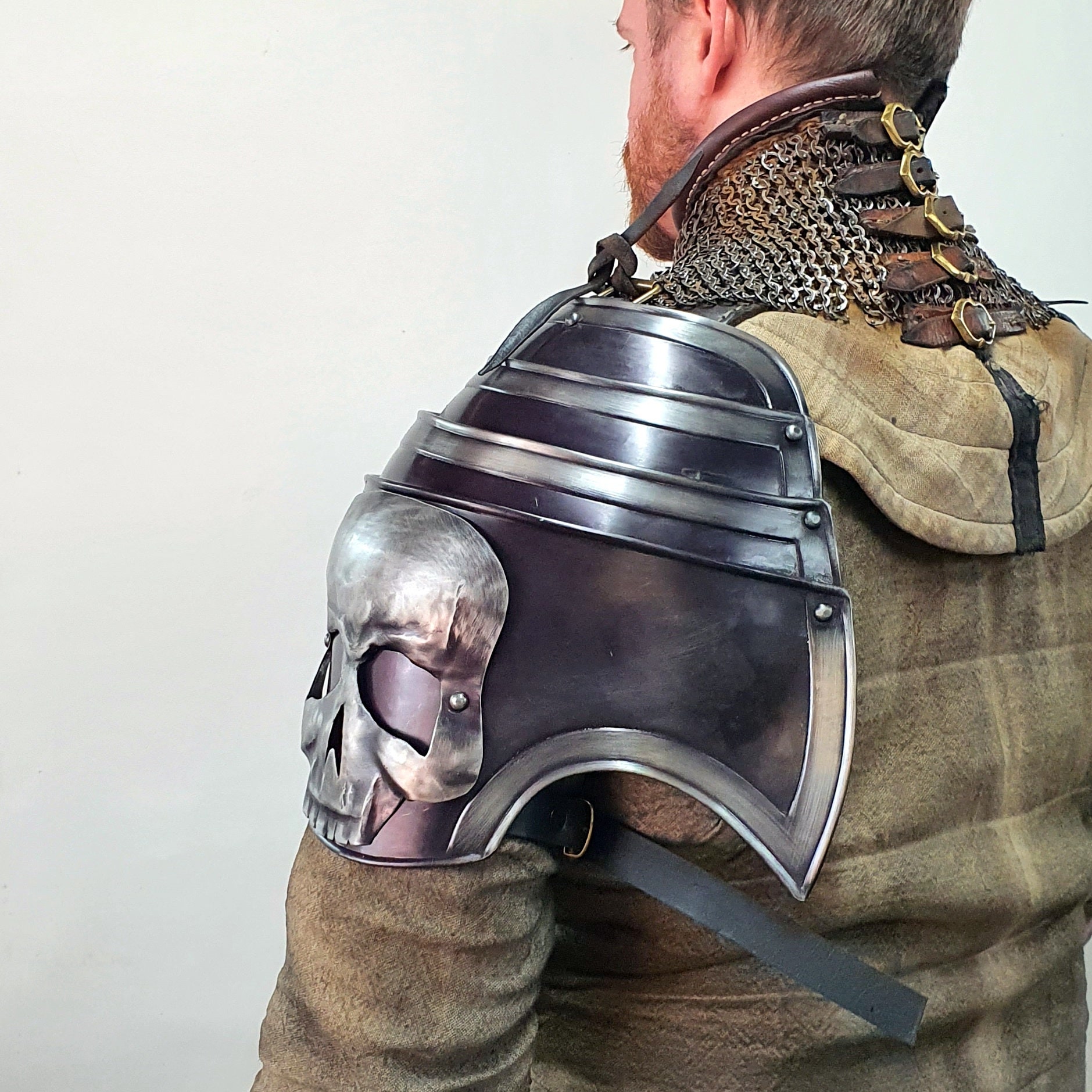 Prototype Plates Shoulders Dark Knights Made of Steel Burnished Armor ...