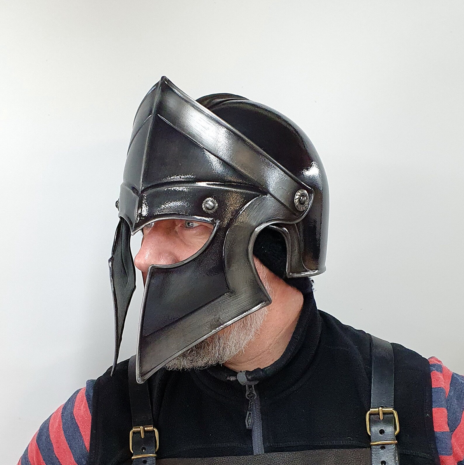 Helmet of Corinthians Spartans Armor Metal Larp Medieval - Etsy