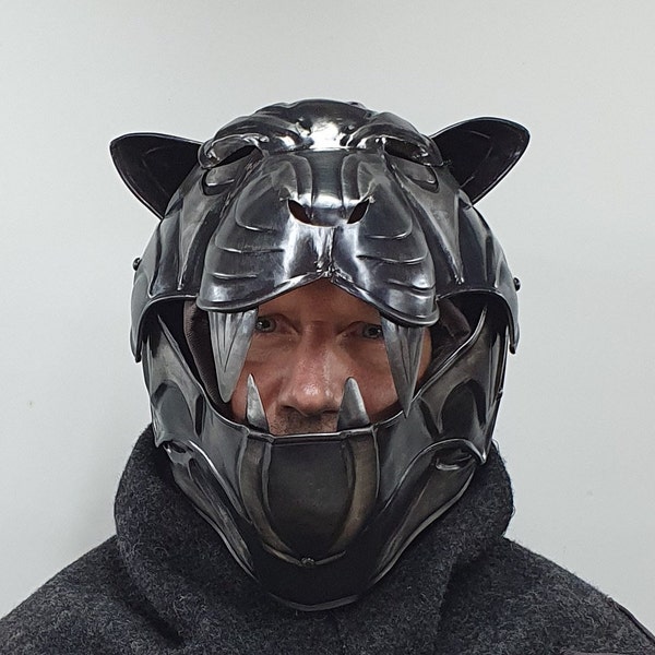 Medieval Full Plate Helmet - Etsy